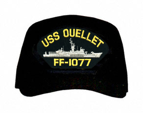 USS Ouellet FF-1077 Ship Cap