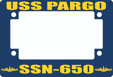 USS Pargo SSN-650 Motorcycle Frame