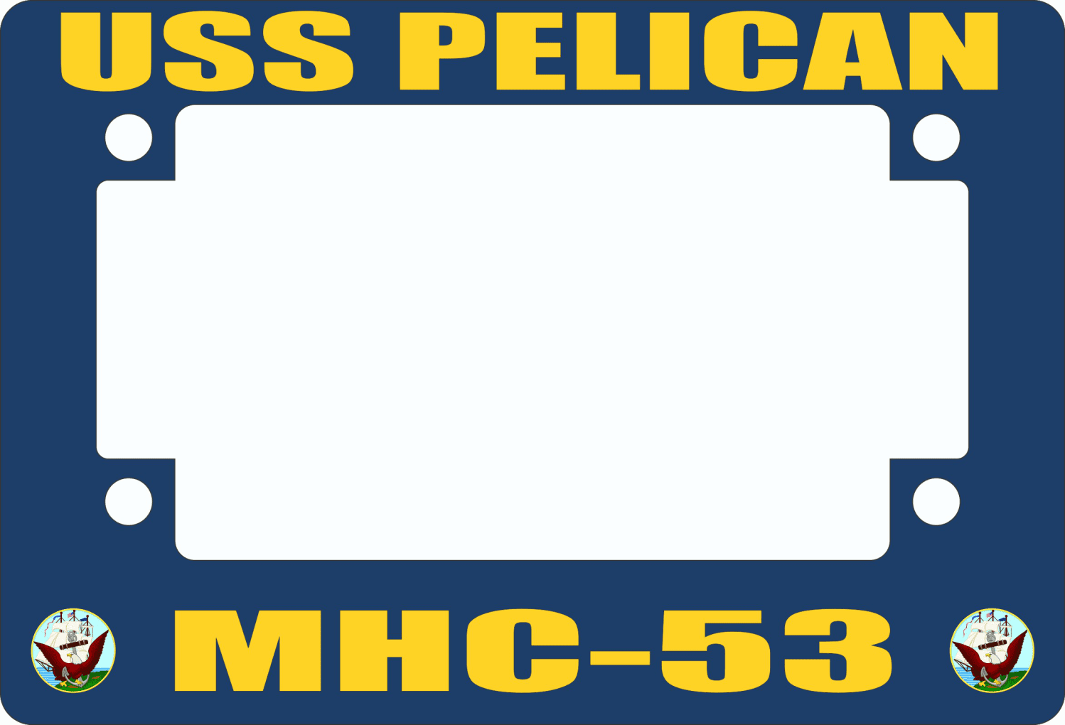 USS Pelican MHC-53 Motorcycle Frame