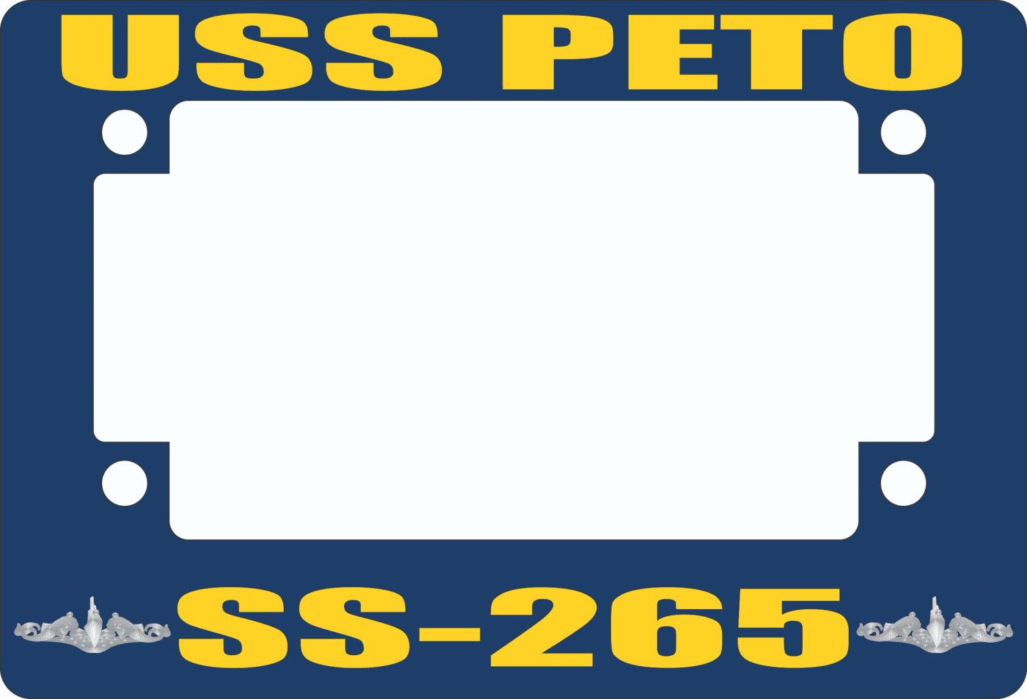USS Peto SS-265 Motorcycle Frame