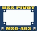 USS Pivot MSO-463 Motorcycle Frame
