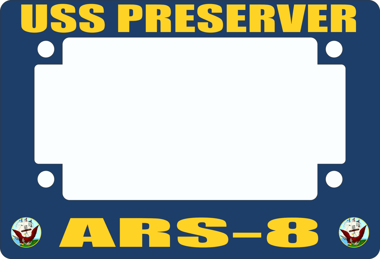 USS Preserver ARS-8 Motorcycle Frame