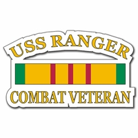 USS Ranger CVA-61 Veteran Decal Sticker