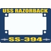 USS Razorback SS-394 Motorcycle Frame