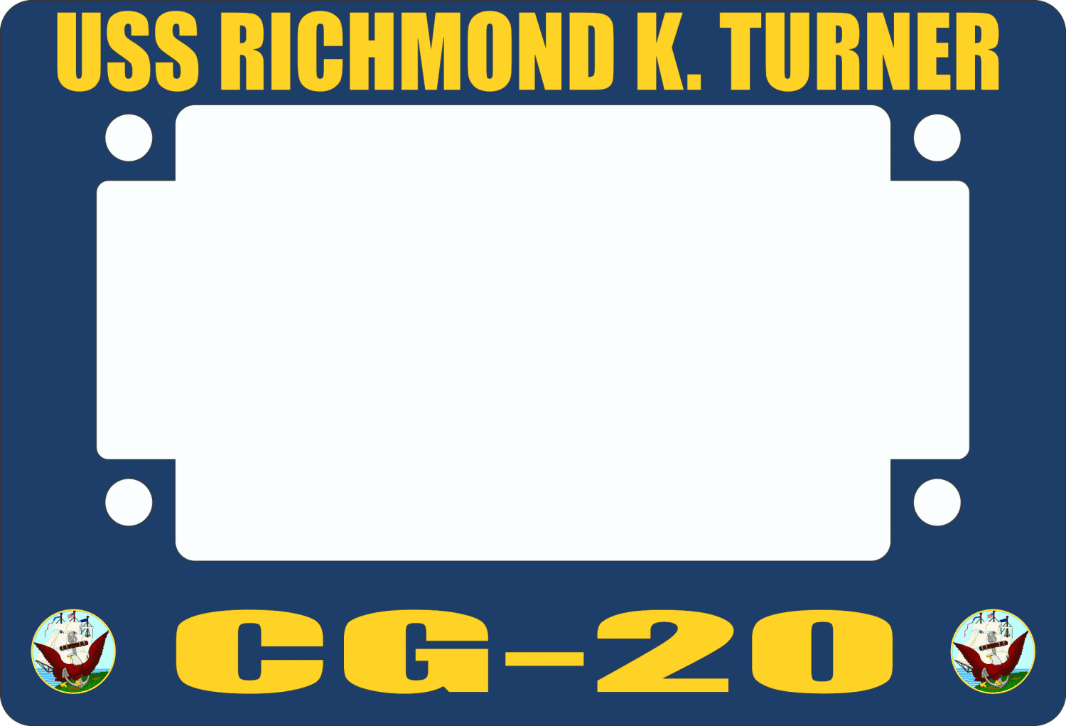 USS Richmond K. Turner CG-20 Motorcycle Frame