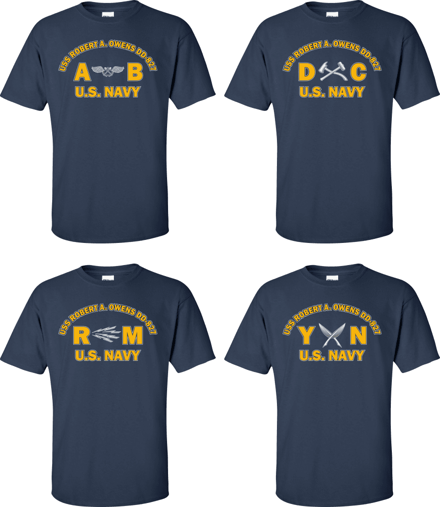 USS ROBERT A. OWENS DD-827 Rates Apparel