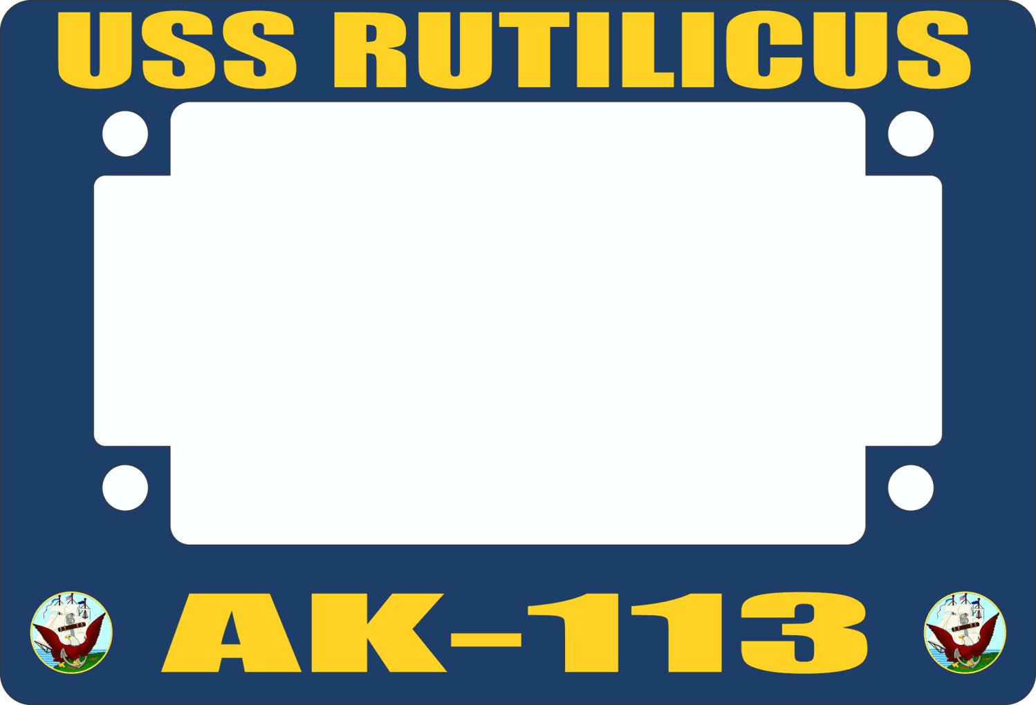 USS Rutilicus AK-113 Motorcycle Frame
