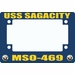 USS Sagacity MSO-469 Motorcycle Frame