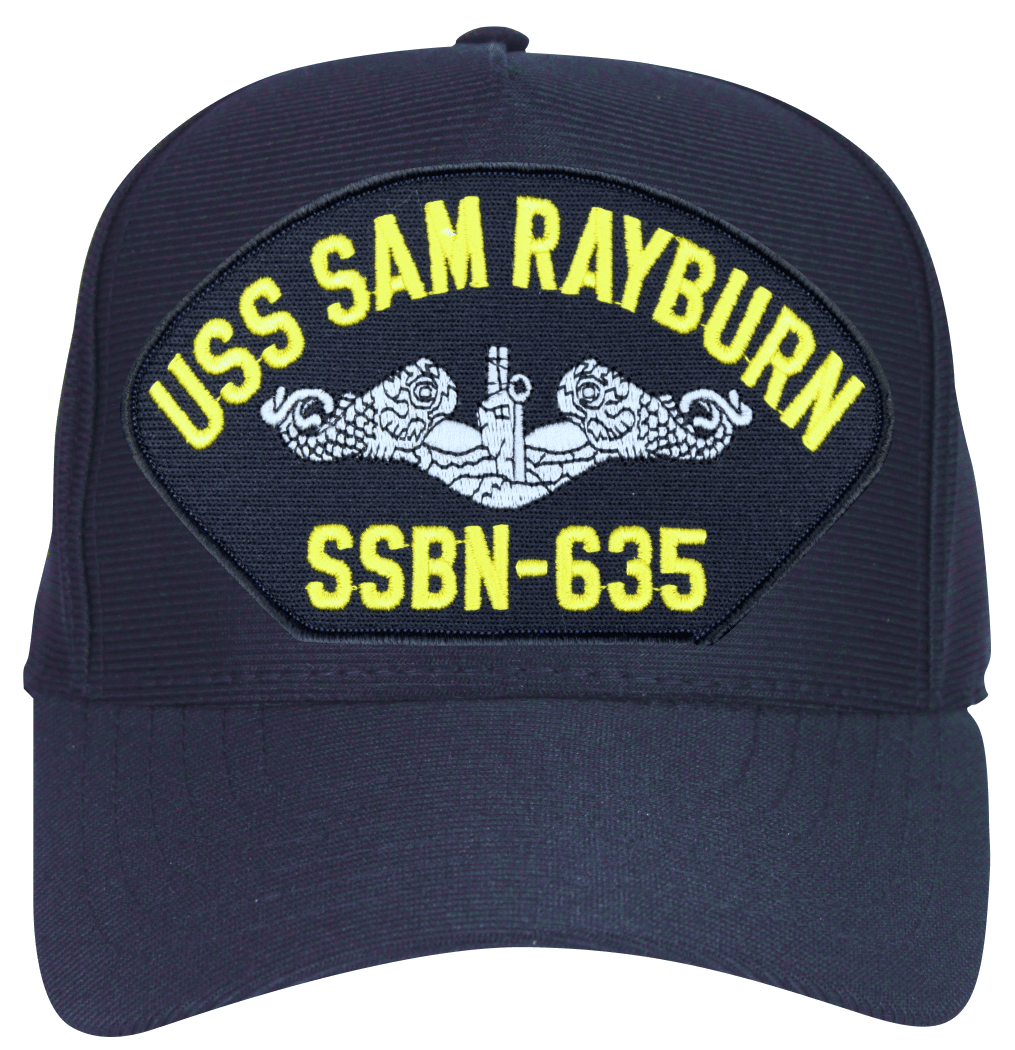 USS Sam Rayburn SSBN-635 ( Silver Dolphins ) Submarine Enlisted Cap