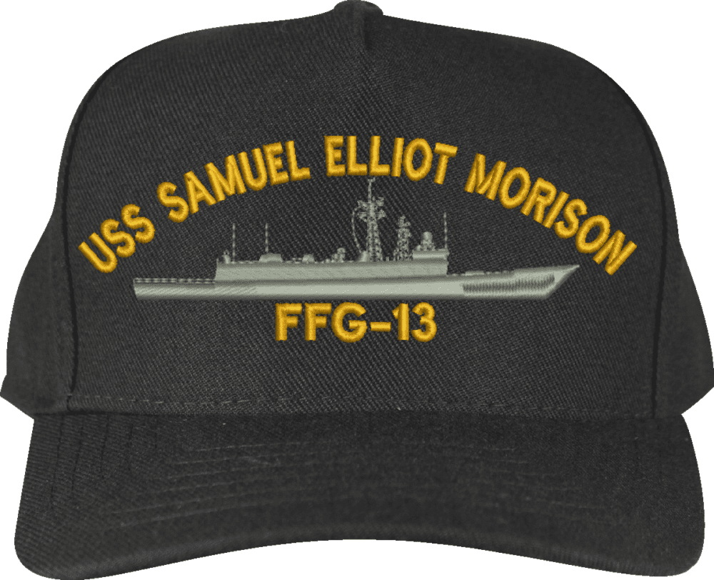 USS Samuel Eliot Morison FFG-13 Custom Embroidered Cap