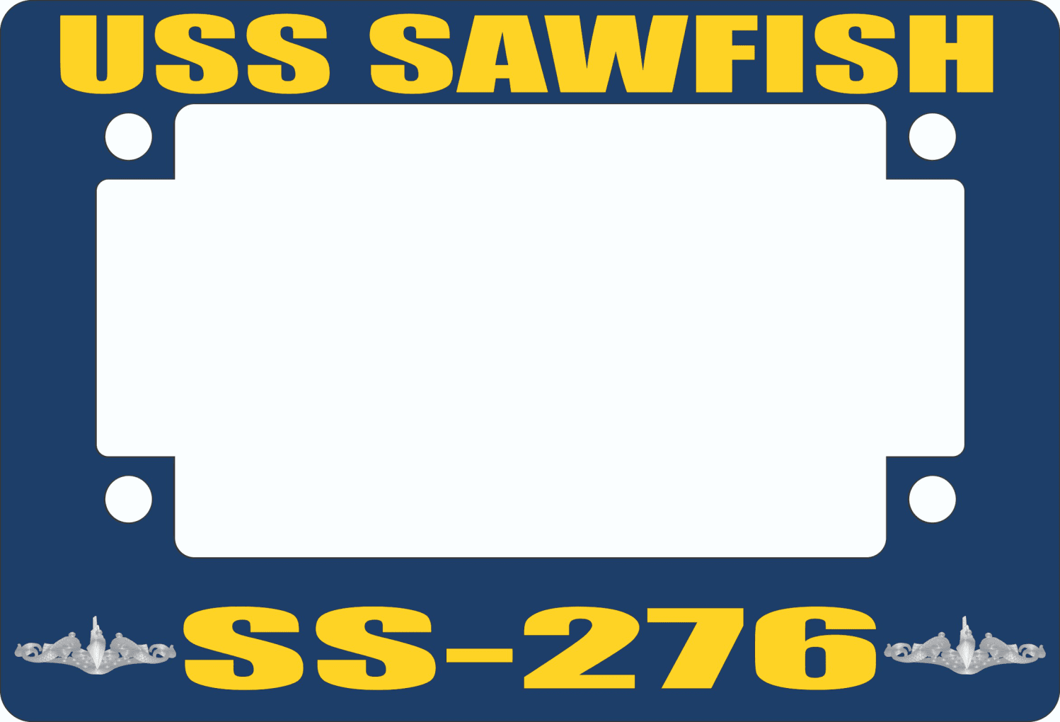 USS Sawfish SS-276 Motorcycle Frame