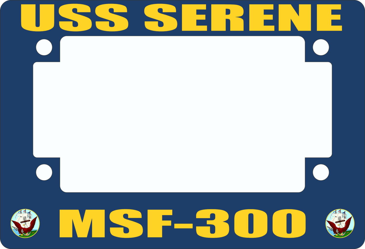 USS Serene MSF-300 Motorcycle Frame