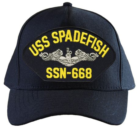 USS Spadefish SSN-668 ( Silver Dolphins ) Submarine Enlisted Cap
