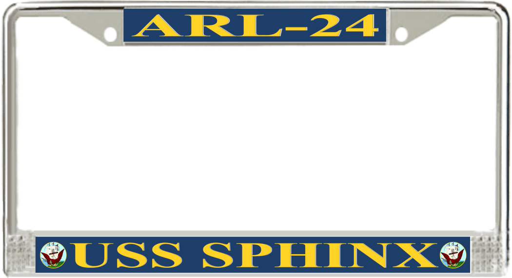 USS Sphinx ARL-24 License Plate Frame
