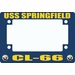 USS Springfield CL-66 Motorcycle Frame