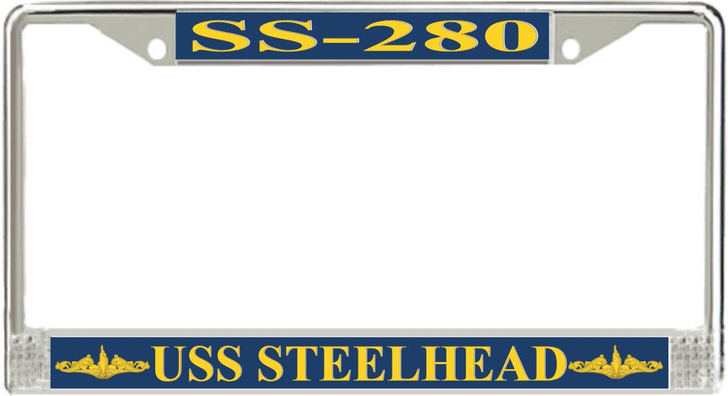 USS Steelhead SS-280 License Plate Frame