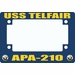 USS Telfair APA-210 Motorcycle Frame