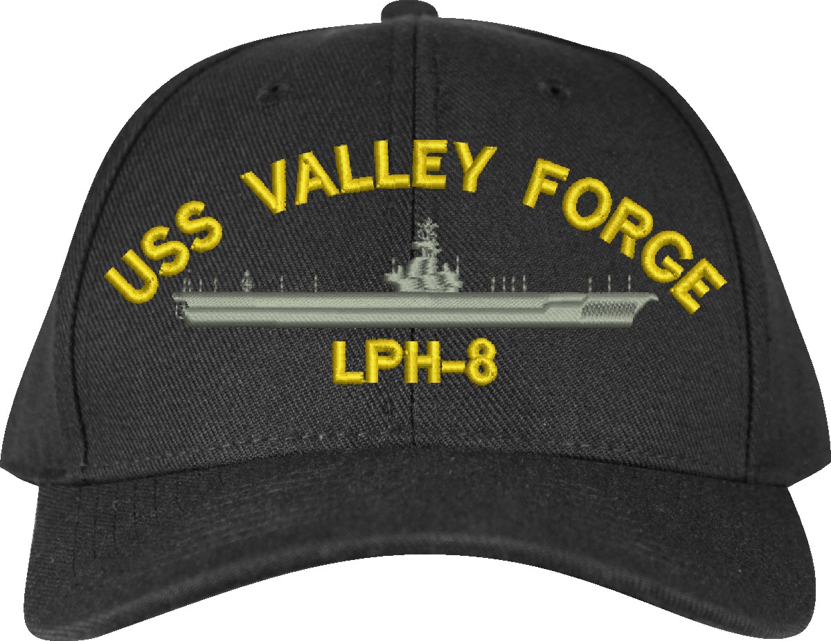 USS Valley Forge LPH-8 U.S. Made Cap