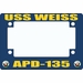USS Weiss APD-135 Motorcycle Frame