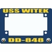 USS Witek DD-848 Motorcycle Frame