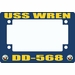 USS Wren DD-568 Motorcycle Frame