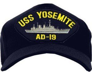 USS Yosemite AD-19 Emblematic Cap