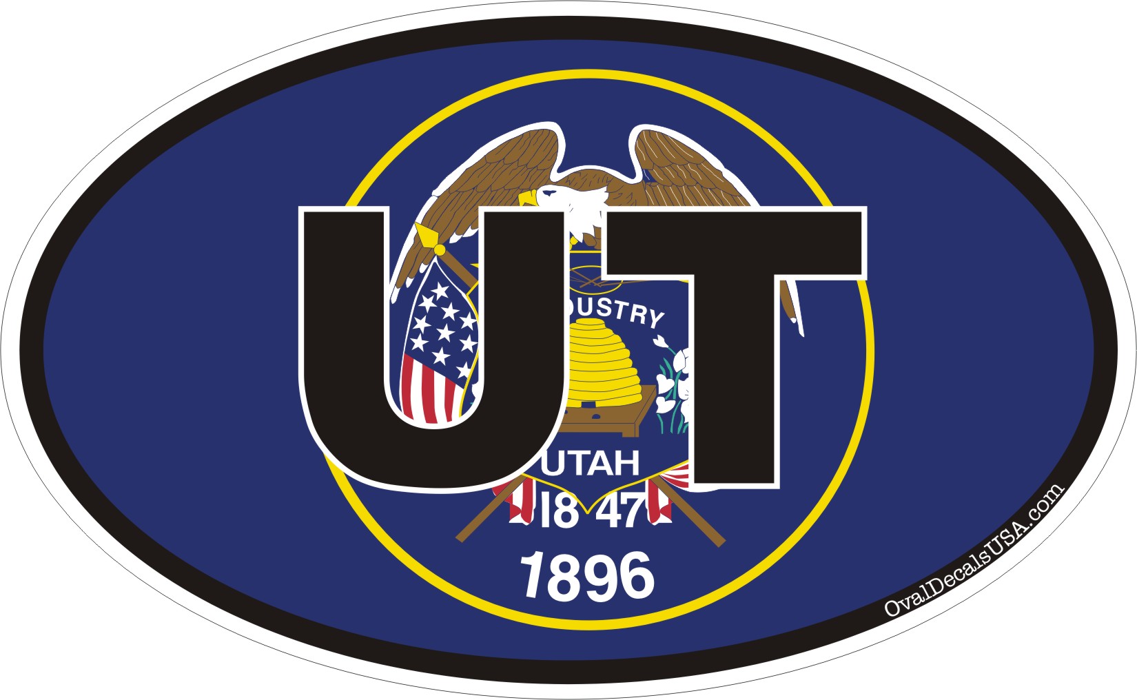 Utah Decal Sticker