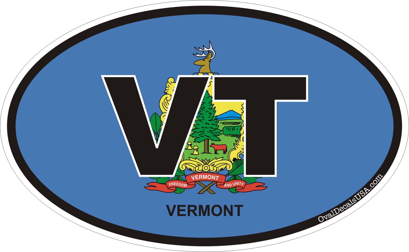 Vermont State Decal
