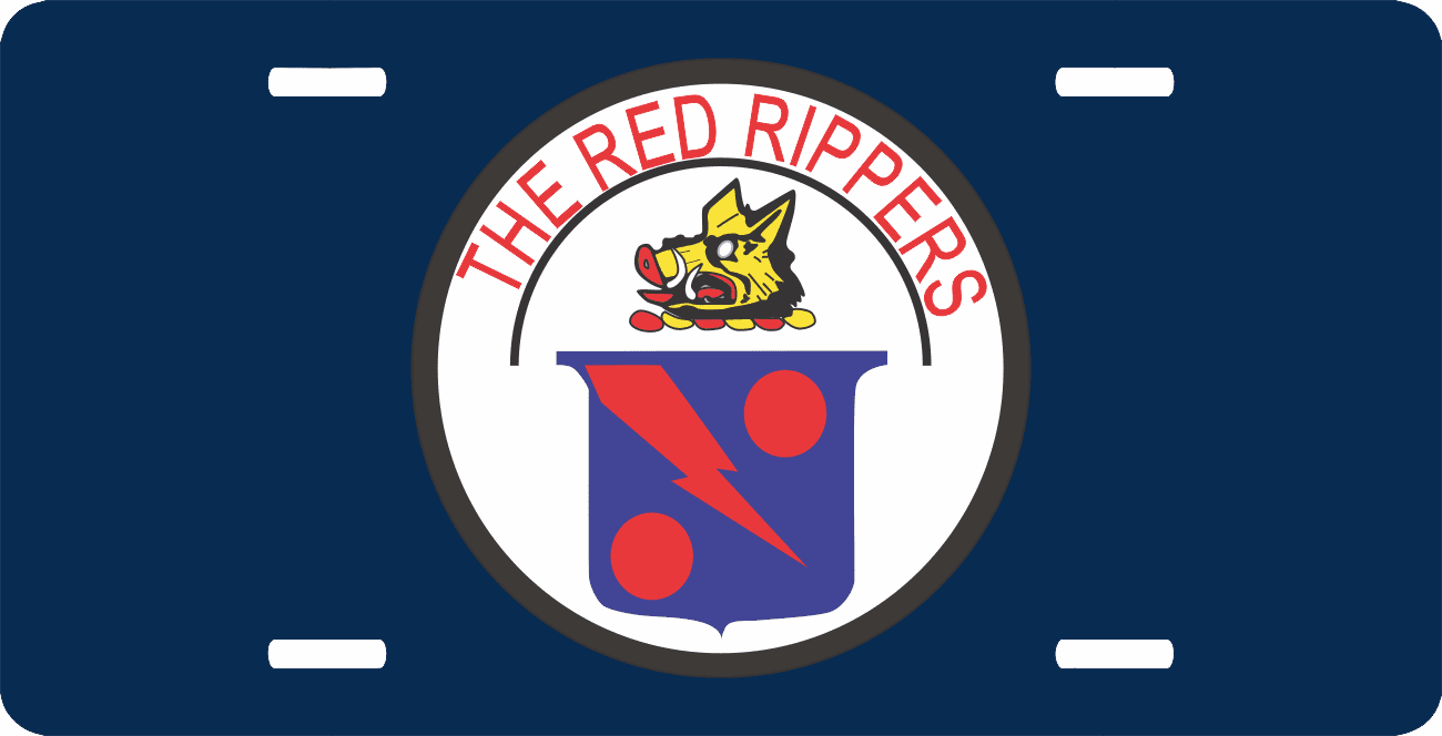 VF-11 Red Rippers License Plate