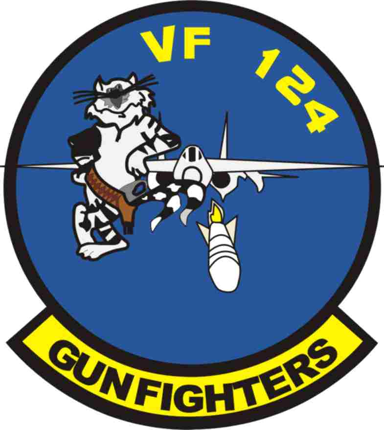 VF-124 'Gunfighters' Patch Decal