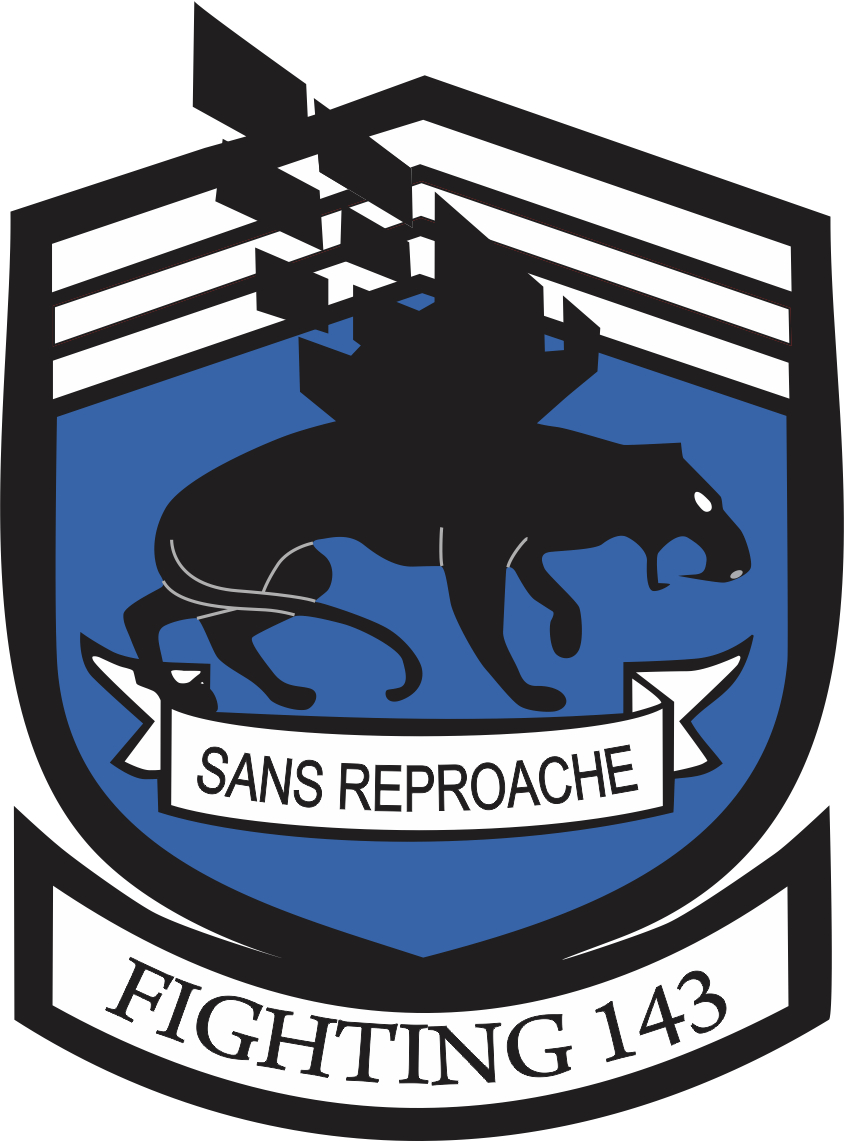 VF-143 'Fighting 143 San Reproche' Patch Decal