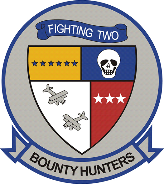 VF-2 'Fighting 2 Bounty Hunters' Patch Decal