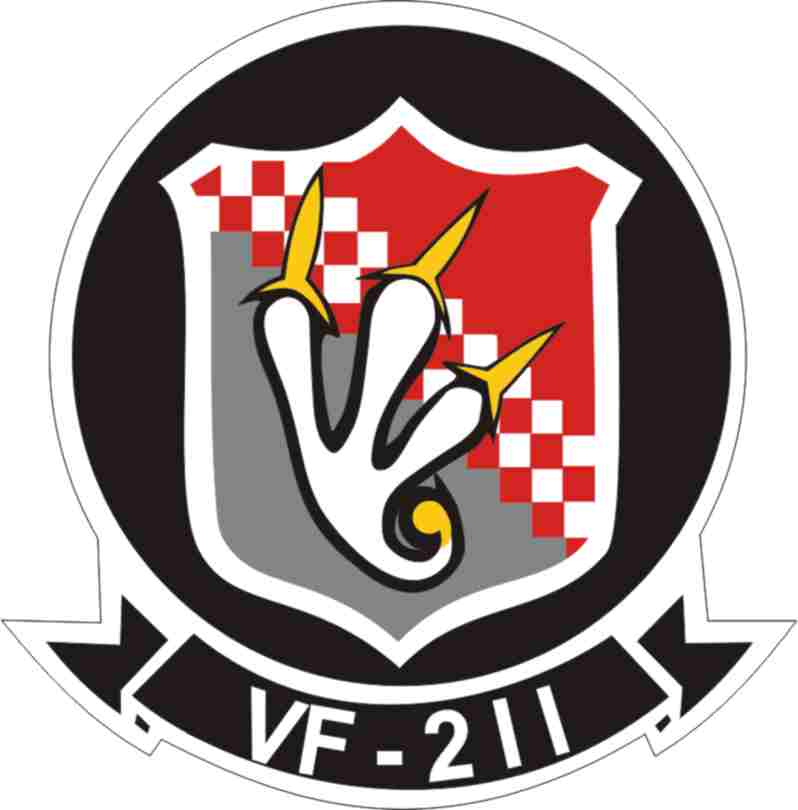 VF-211 'Fighting Checkmates' Patch Decal