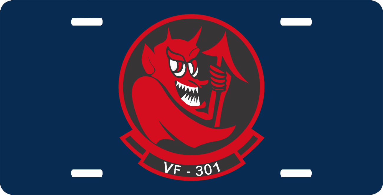 VF-301 License Plate