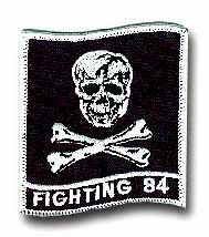 VF-84 "FIGHTING 84" 3" PATCH