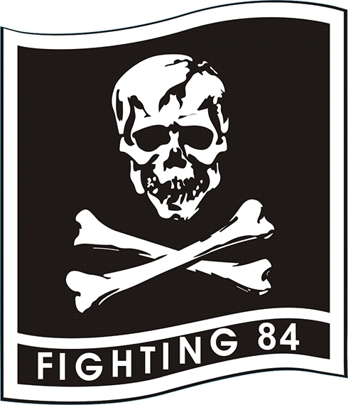 VF-84 'Fighting 84' Patch Decal