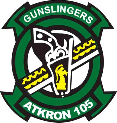 VFA-105 ATKRON-105 'Gunslingers' Patch Decal