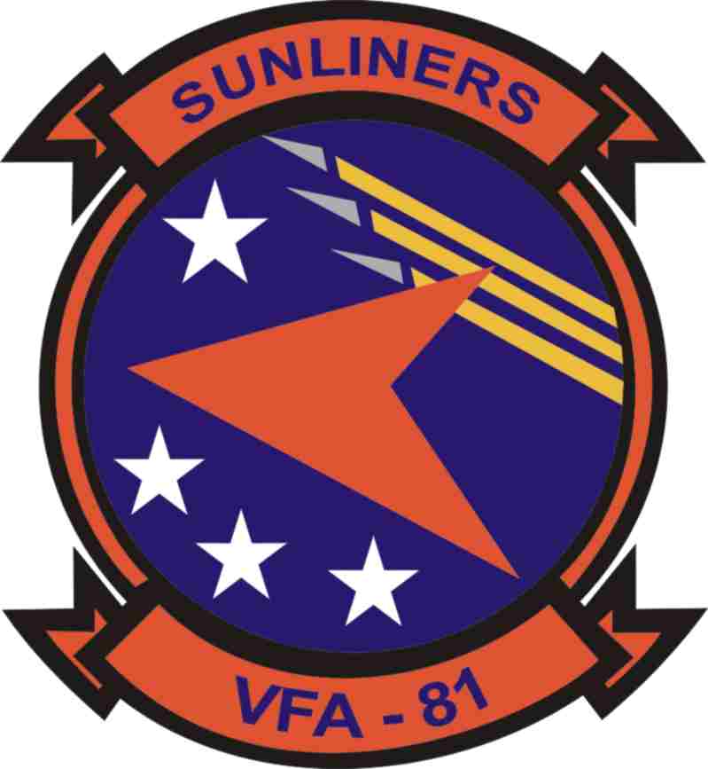 VFA-81 'Sunliners' Patch Decal