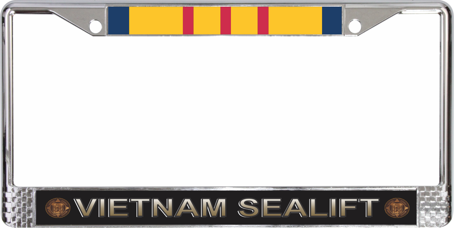 Vietnam Merchant Marines License Plate Frame