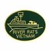 Vietnam River Rats Pin
