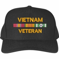 Cold War Veteran War Conflict Ribbon Cap