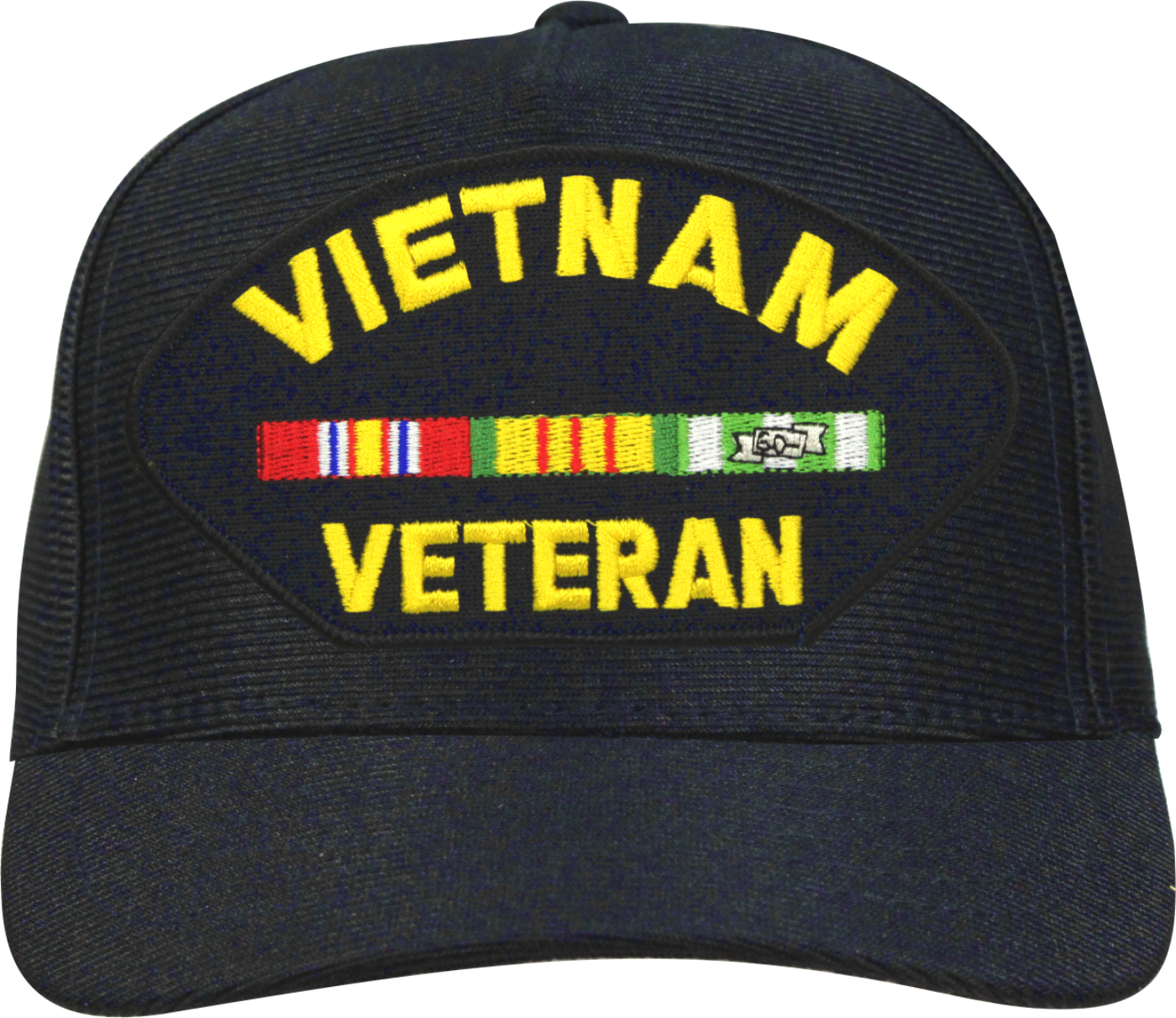 Vietnam Veteran with Ribbons Ball Cap