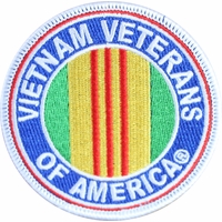 Vietnam Veterans of America VVA Life Member Patch 3"