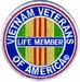 Vietnam Veterans of America VVA Life Member Patch 3"