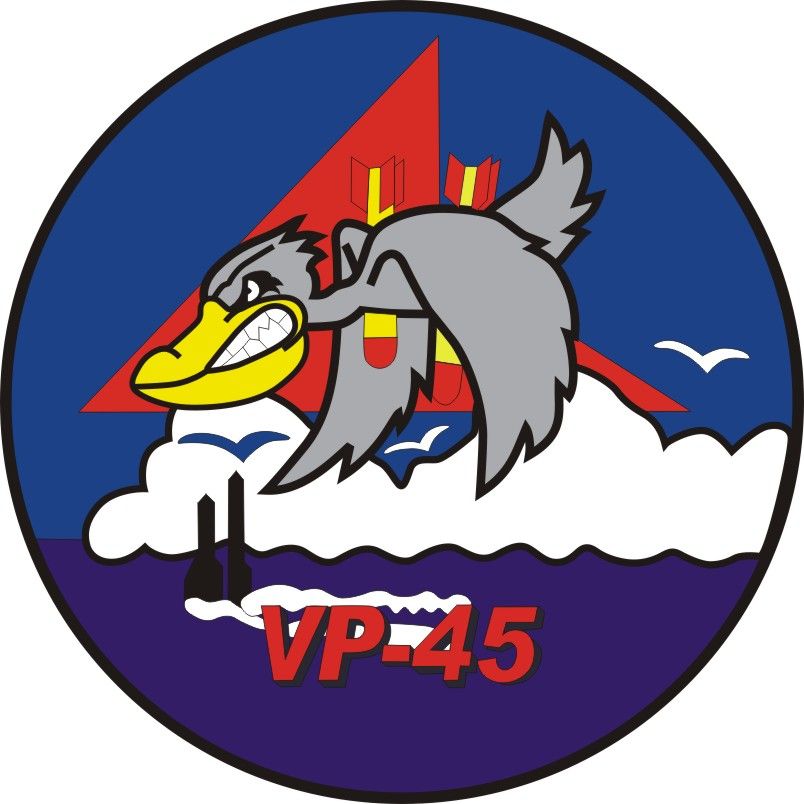 VP-45 Squadron Sticker Decal