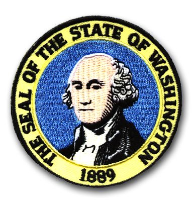 WASHINGTON STATE SEAL PATCH