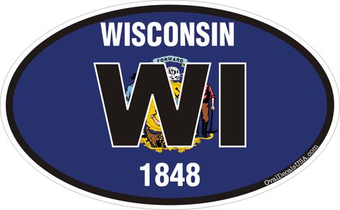 Wisconsin Decal Sticker