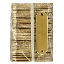 Blank Brass Name Plates