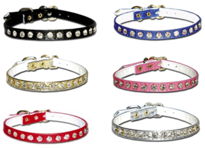 Rhinestone Collars 5/16 inch wide