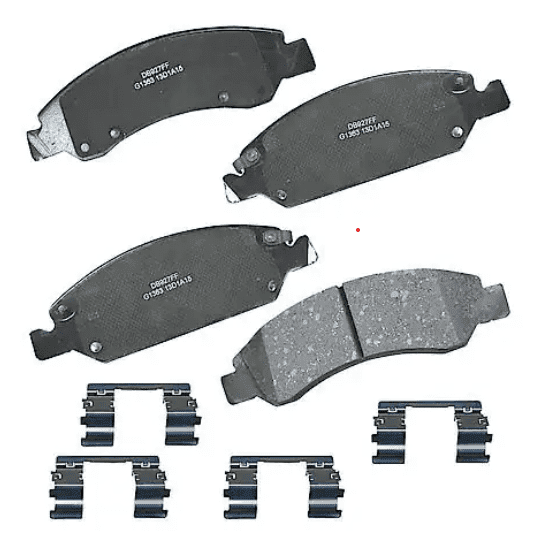 Escalade Avalanche Silverado Sierra Yukon Ceramic Brake Pads (4-Pads Set)